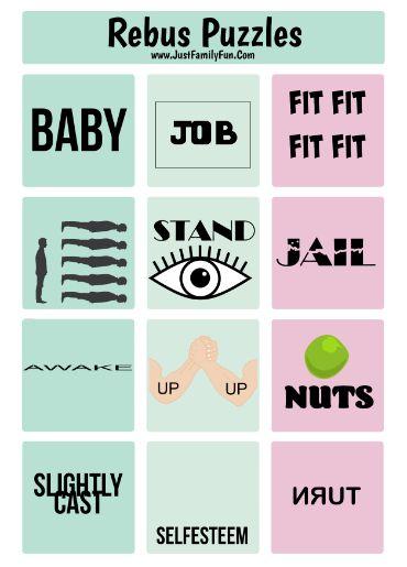 A Comprehensive Guide to Engaging and Fun Printable Rebus Puzzles for All Ages – Just family Fun