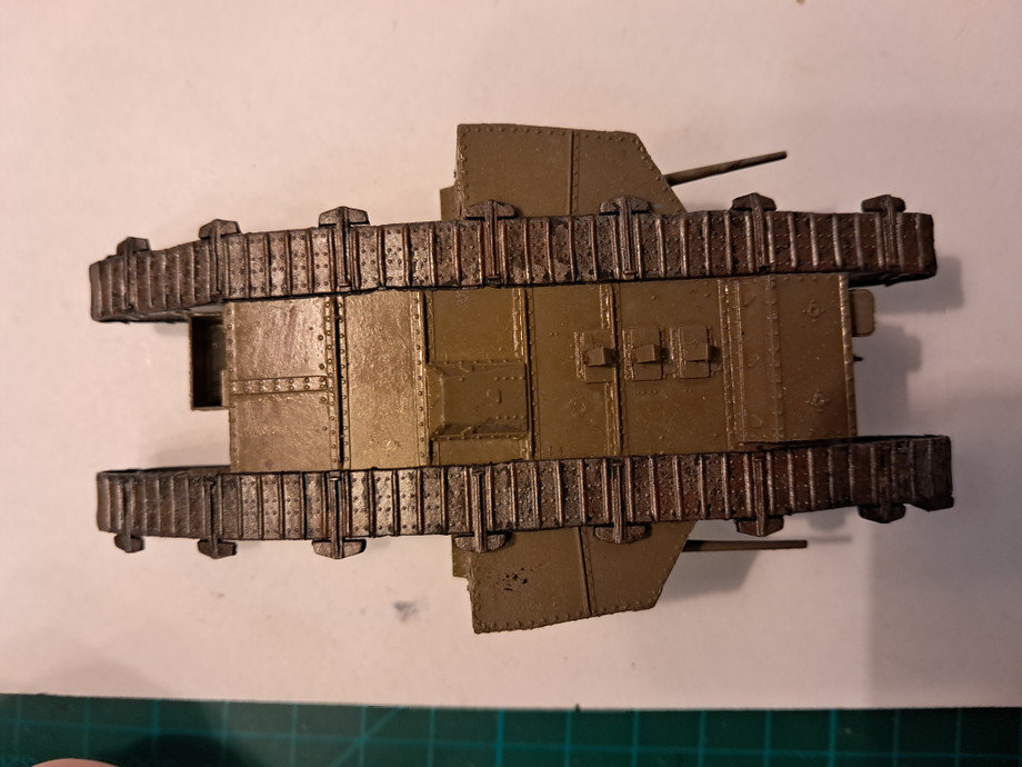 MK II "Male" British Tank (Master Box MB72005, 1/72 scale) (finished ...
