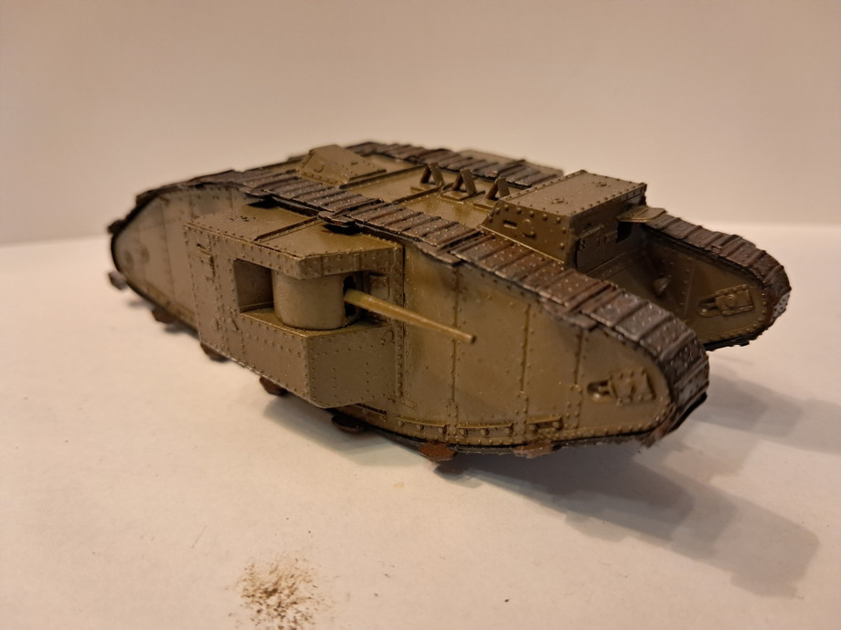 MK II "Male" British Tank (Master Box MB72005, 1/72 scale) (finished ...